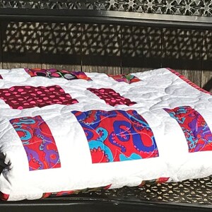 Cascading Charms Quilt Pattern PDF Version, Cuddle Cat Quiltworks ...