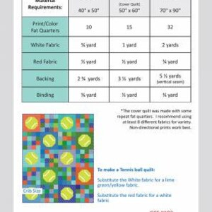 Batter up Quilt Pattern - Cluck Cluck Sew CCS183, Fat Quarter Friendly ...