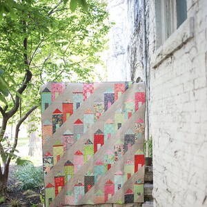 Painted Ladies Quilt Pattern - Eye Candy Quilts ECQ2117, House Quilt ...