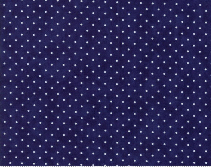 Moda Essential Dots Baby Blue Fabric 8654 62, Light Blue Dot Fabric ...