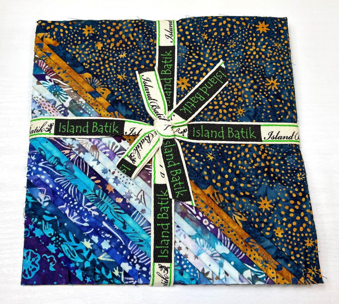 Island Batik Midnight Garden Stack/layer Cake - 42 - 10" Fabric Squares ...