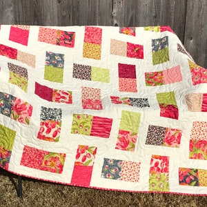 Hidden Charms Quilt Pattern PDF Version, Cuddle Cat Quiltworks CCQ069, Modern Quilt Pattern for ...