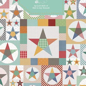Farmhouse Star Quilt Pattern - Lori Holt P120-FARMHOUSESTAR, Fat ...