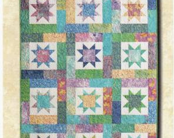 Lucky Stars Quilt Pattern - Atkinson Designs ATK-129, Star Quilt ...