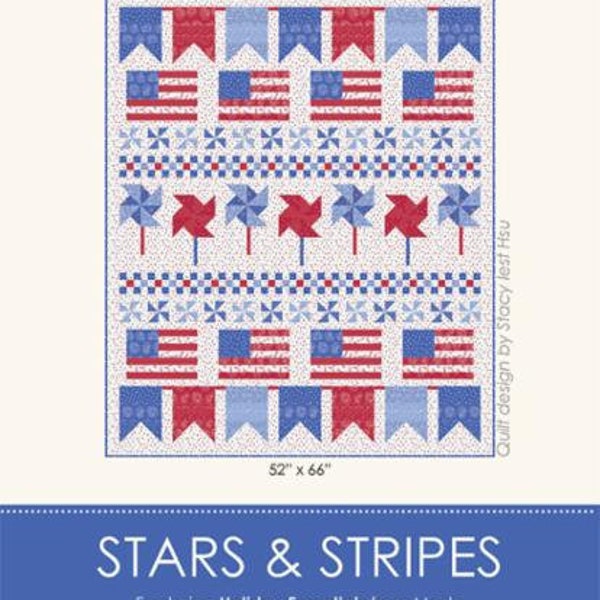 American Flag Quilt Pattern - Etsy