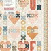 Fall N Love Quilt Pattern by Basicgrey PAT031, Modern Love Themed Quilt Pattern in Two Sizes ...