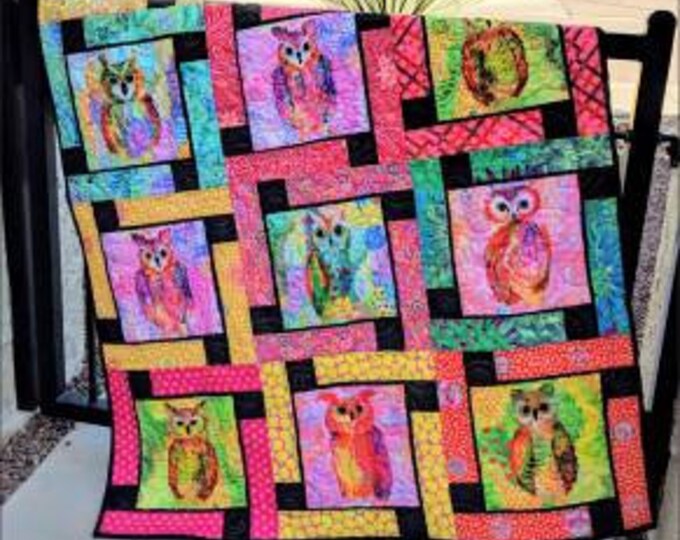 Block Talk Quilt Pattern - Swirly Girls SGD056, Layer Cake Panel or T ...