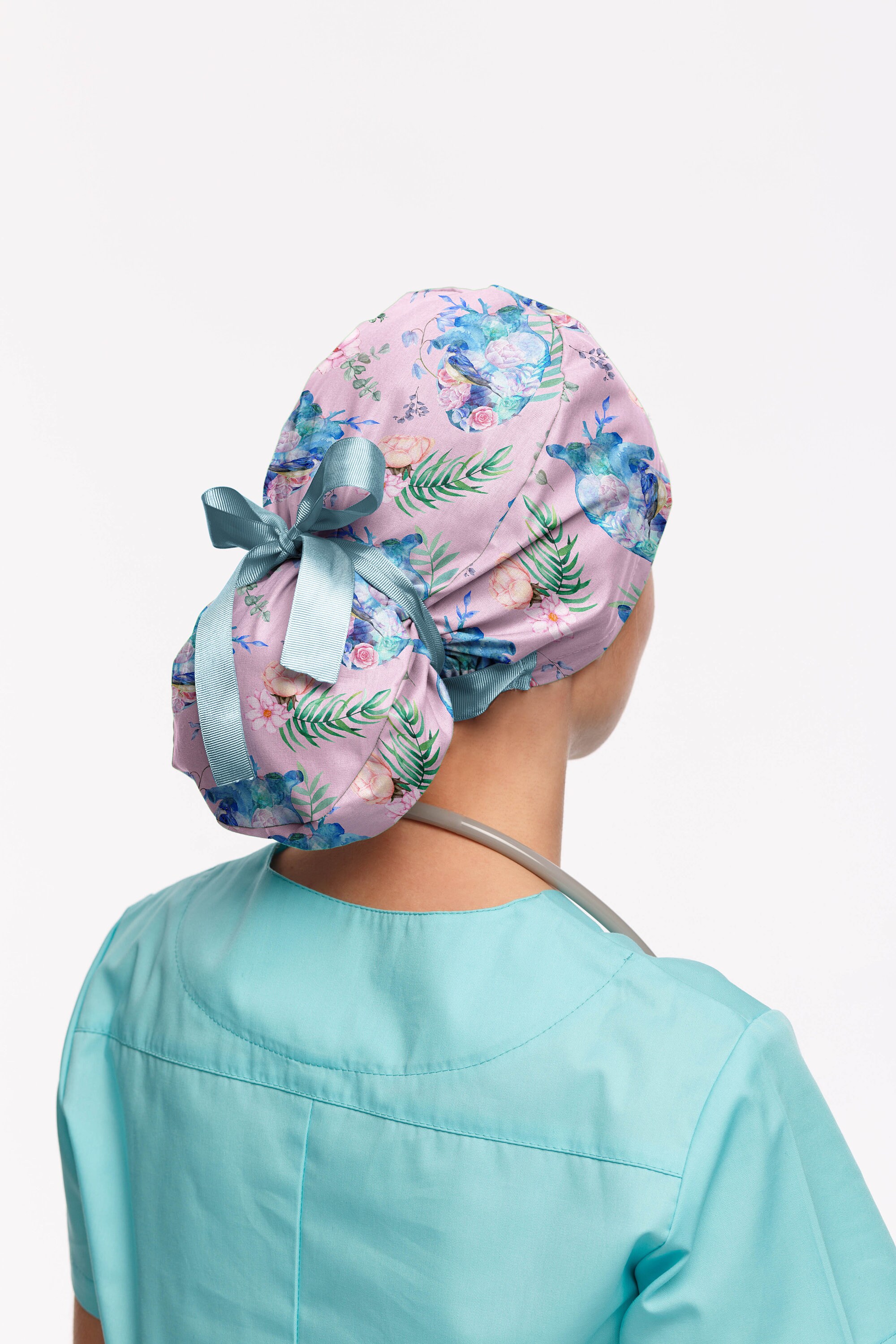 Cardiac Scrub Cap for Women Surgical Cap With Heart Anatomy | Etsy