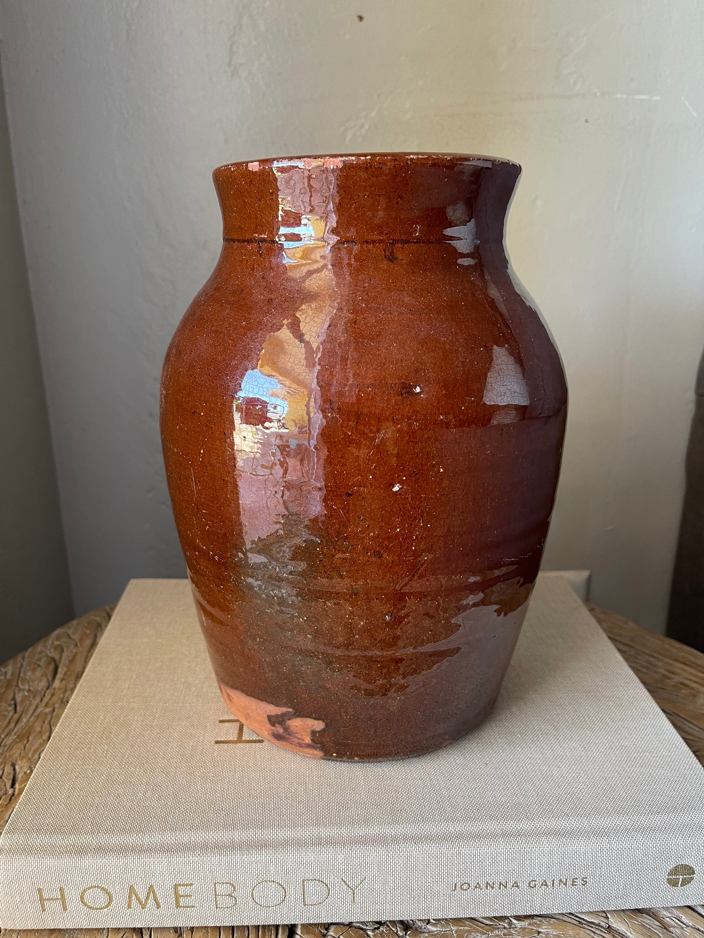 Vintage Glaze Pot - Etsy