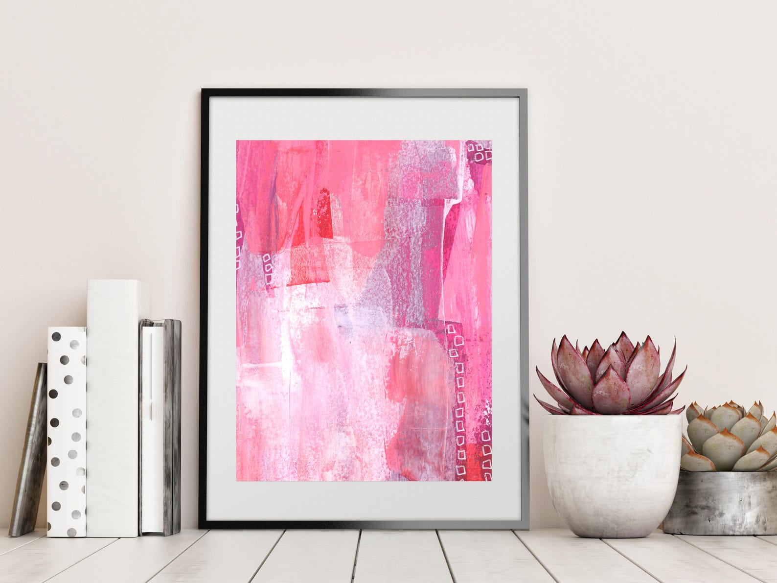 Pink Print, Printable Art, Printable Wall Art, Instant Download ...