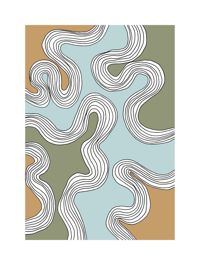 River Run, Printable Art, Printable Wall Art, Instant Download ...