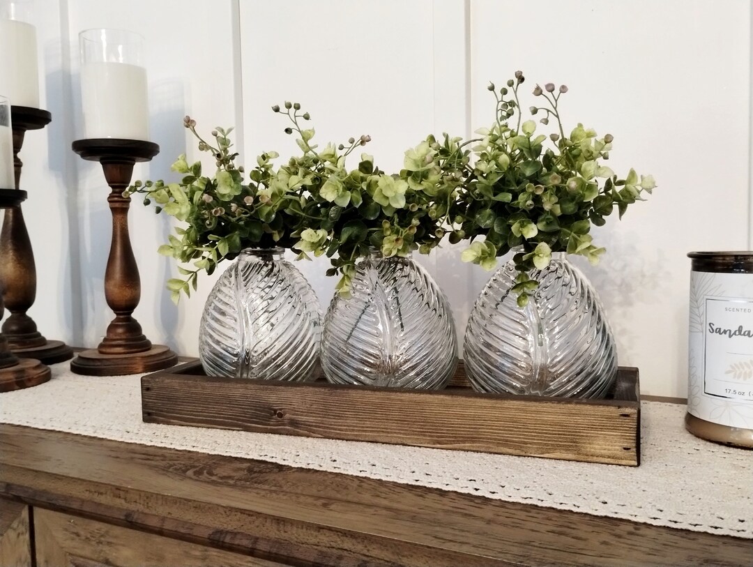 Rustic Table Centerpiece, Large Centerpiece, Farmhouse Style Dining ...