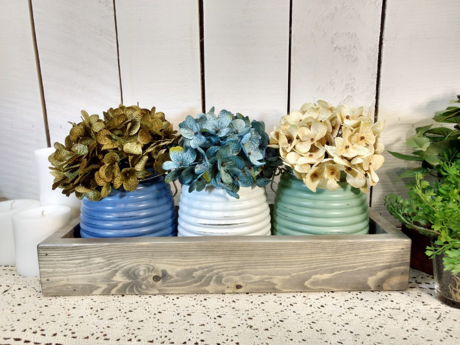 Modern Farmhouse Table Centerpiece Boho Home Decor - Etsy
