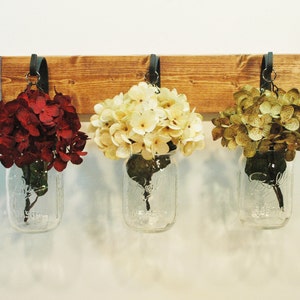 Mason Jar Wall Decor, Kitchen Decor, Bathroom Decor, Farmhouse Kitchen ...
