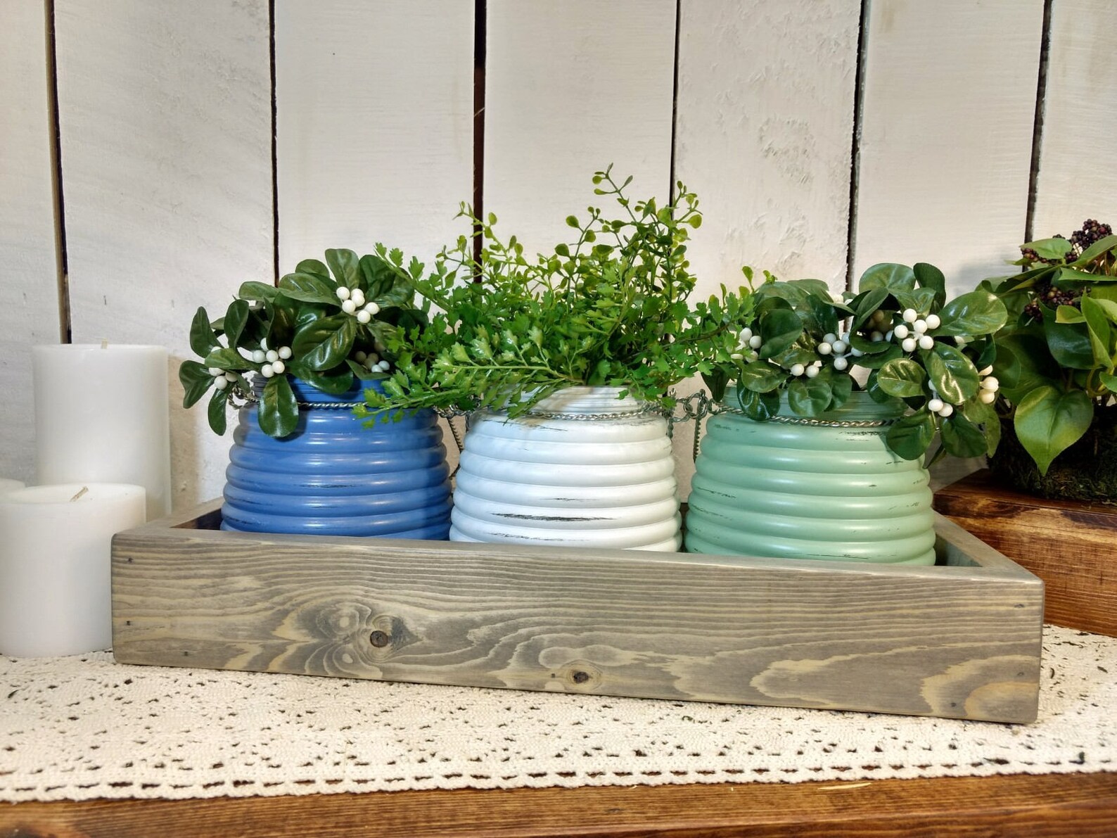 Rustic Home Decor Rustic Decor Planter Box Farmhouse | Etsy