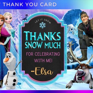 Frozen Birthday Invitation, Frozen Invitation, Frozen Digital, Frozen ...