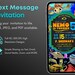 Finding Nemo Text Message Invitation Finding Nemo Birthday | Etsy