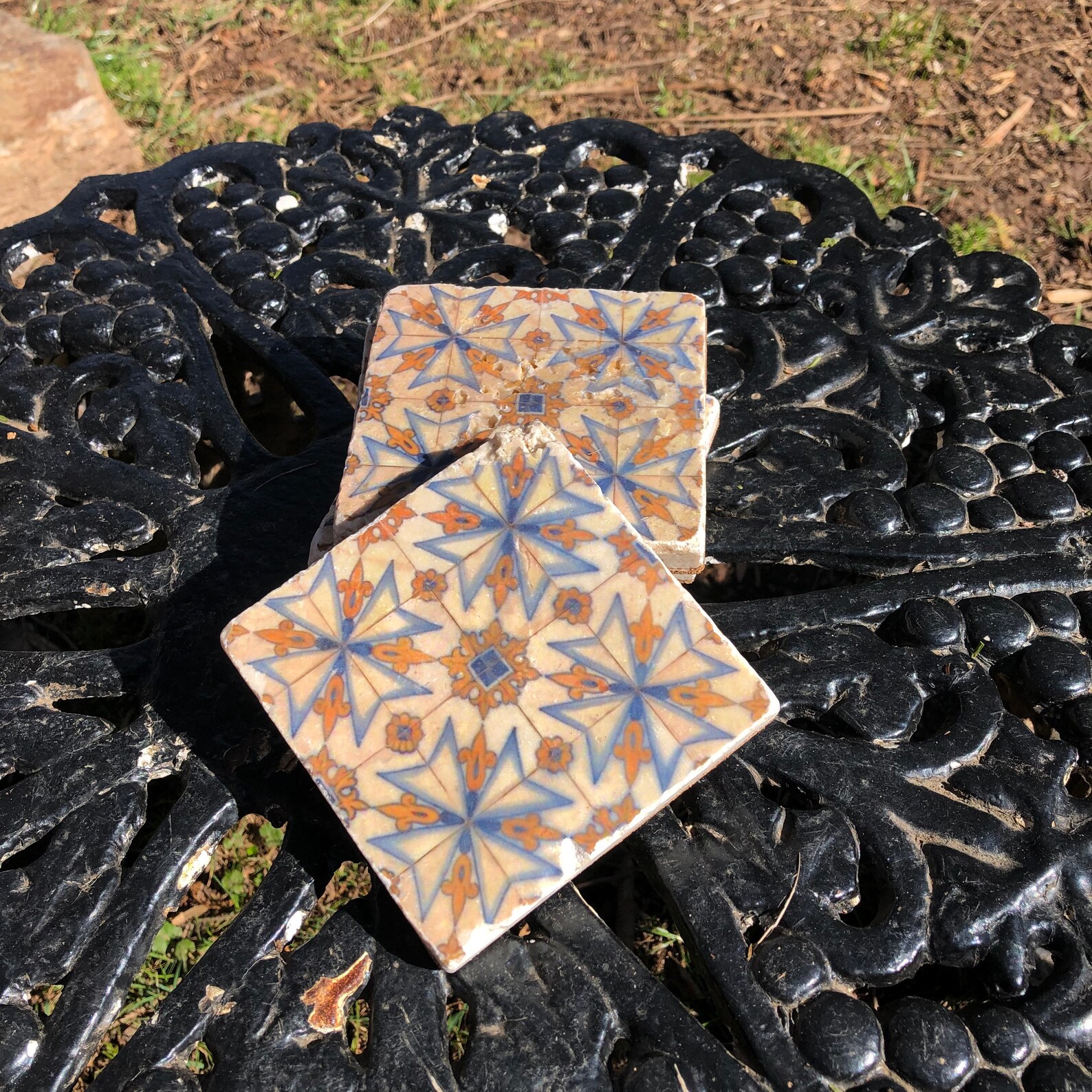 Maltese Cross Coaster Set - Etsy