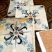 Isa Spanish Tile Coasters Antique Spanish Coasters, Stone Coasters, Set ...