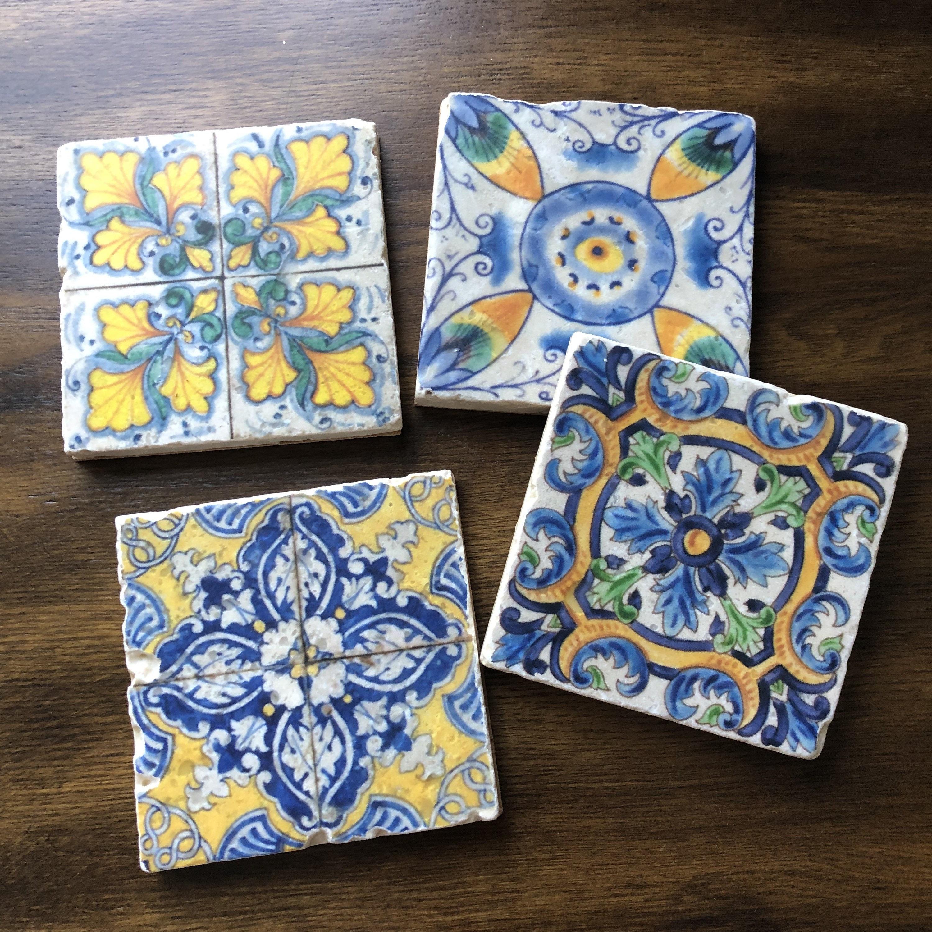 Capri Coaster Set - Etsy