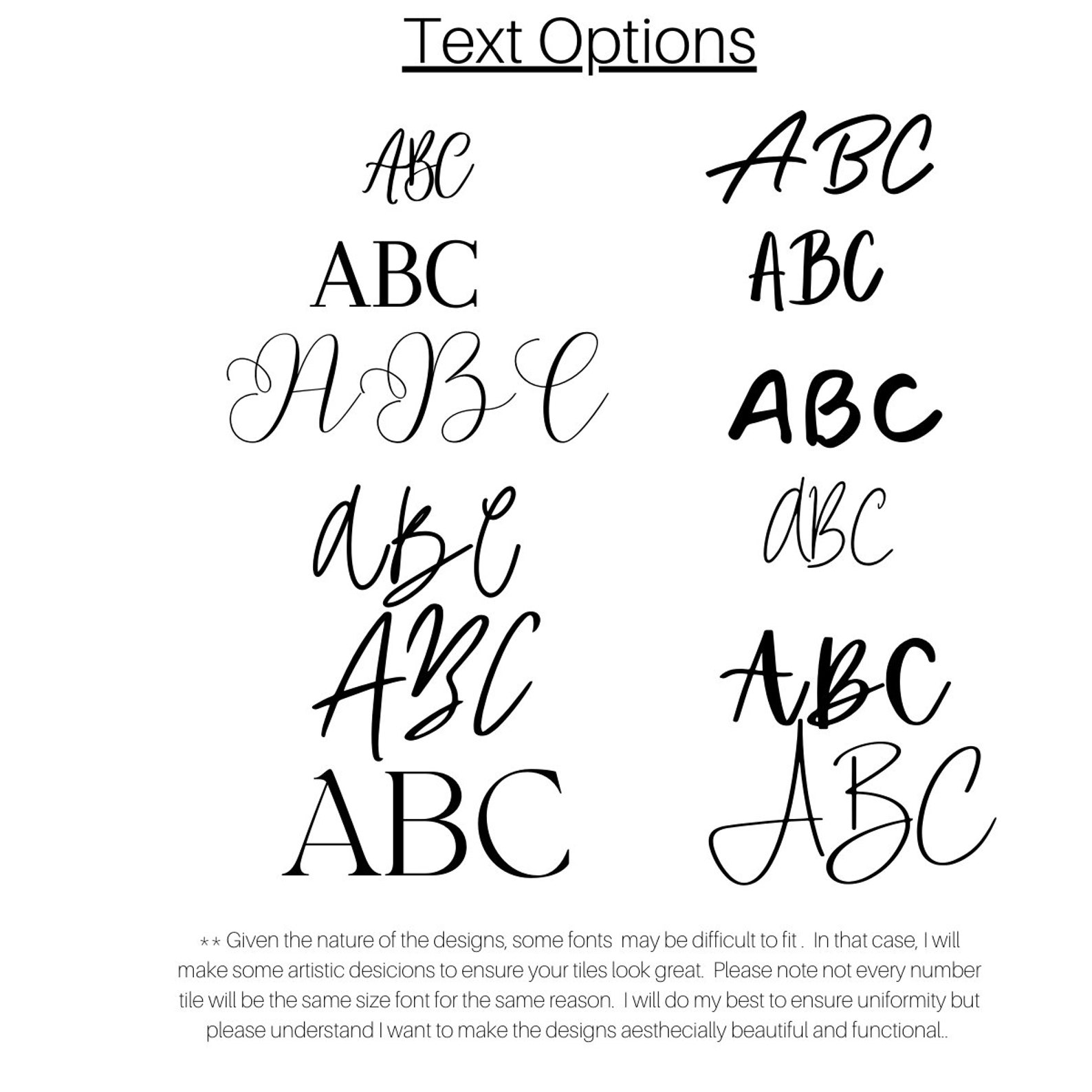 Spanish Rancho Cursive Table Numbers Set of 10 - Etsy