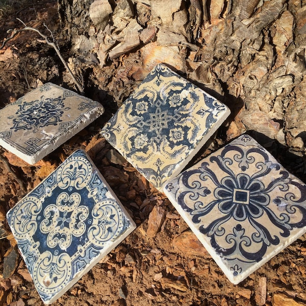 Tile Coasters - Etsy