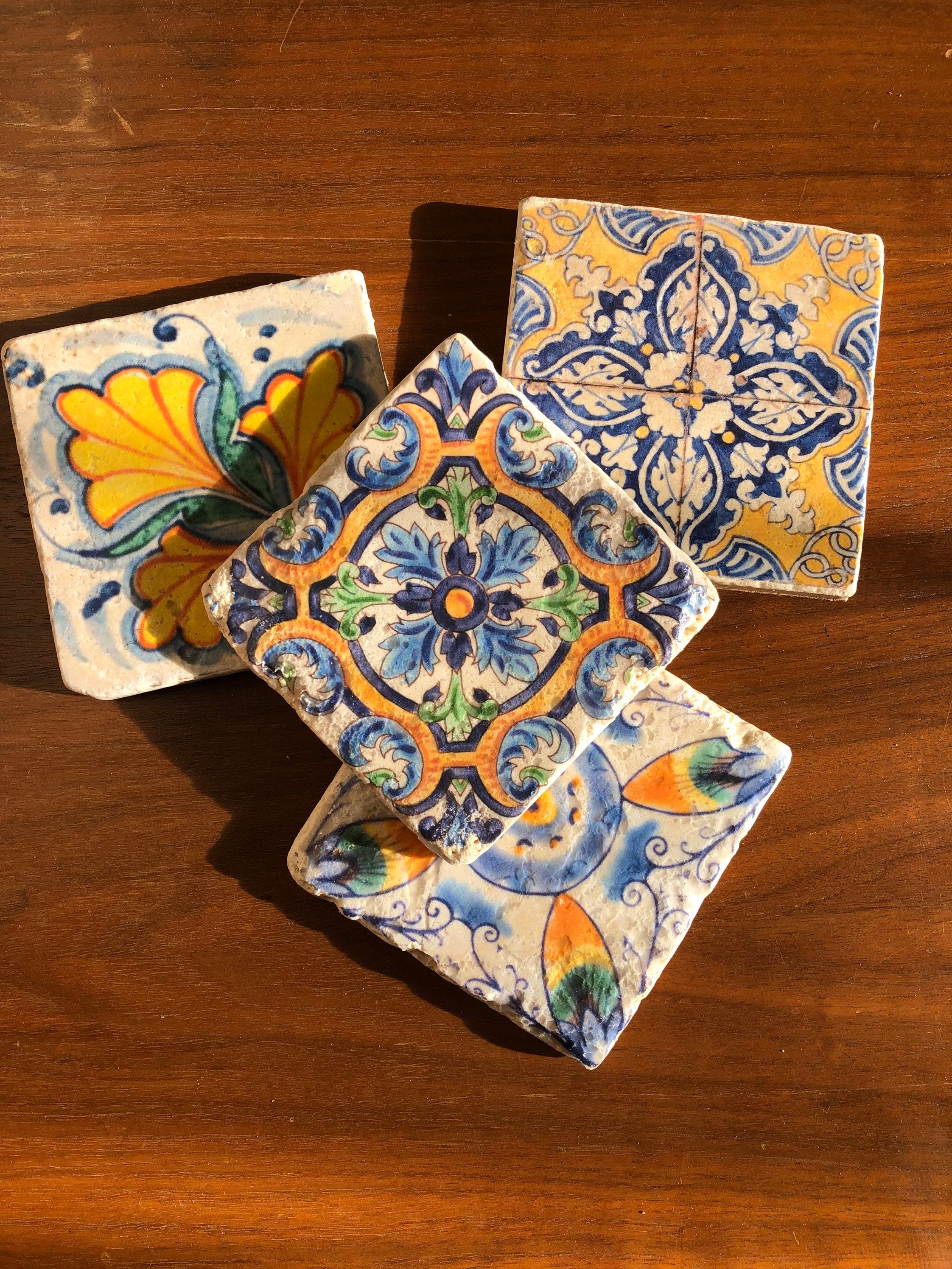 Capri Coaster Set - Etsy