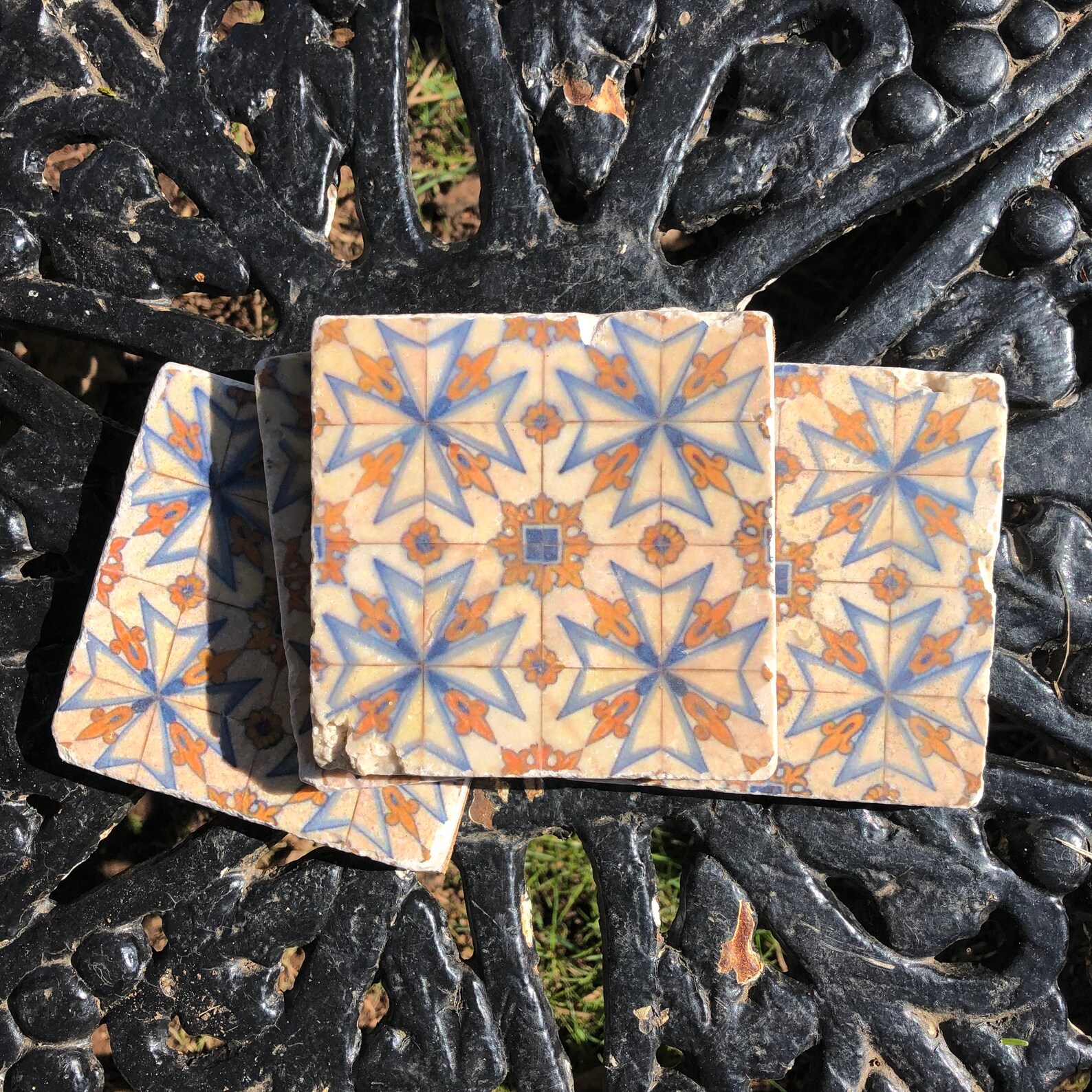 Maltese Cross Coaster Set - Etsy