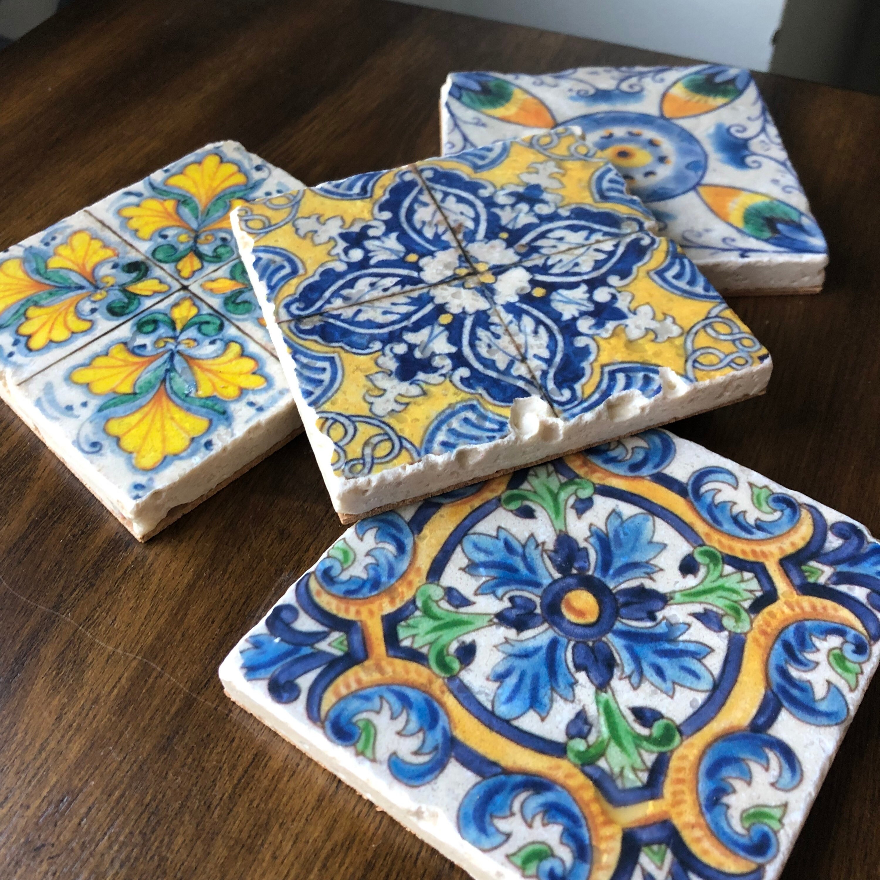 Capri Coaster Set - Etsy