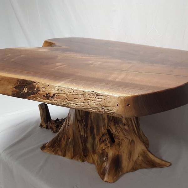 Tree Stump Table - Etsy