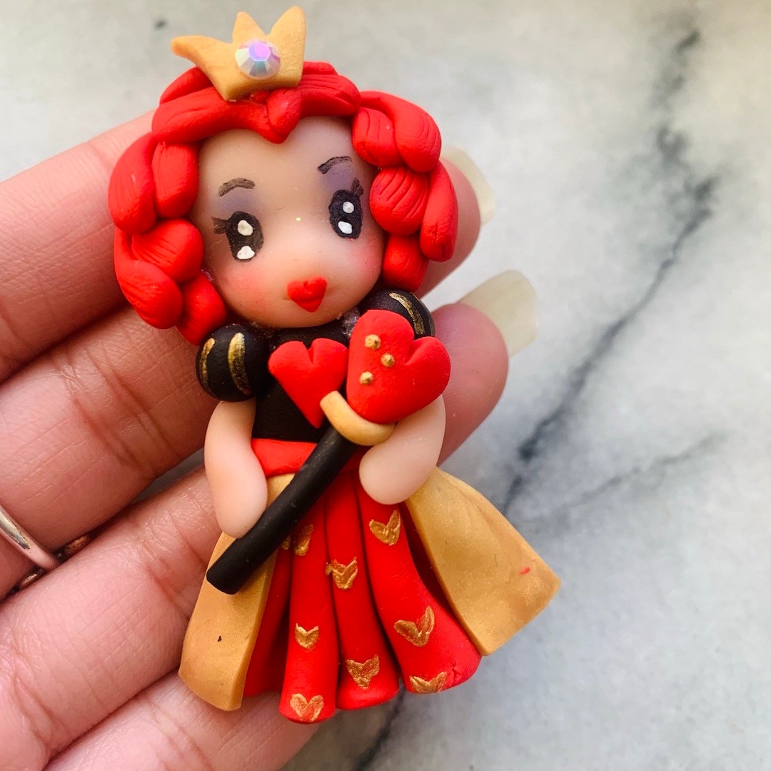 Polymer Clay Characters/dolls. Flatback Embellishments/decorations ...