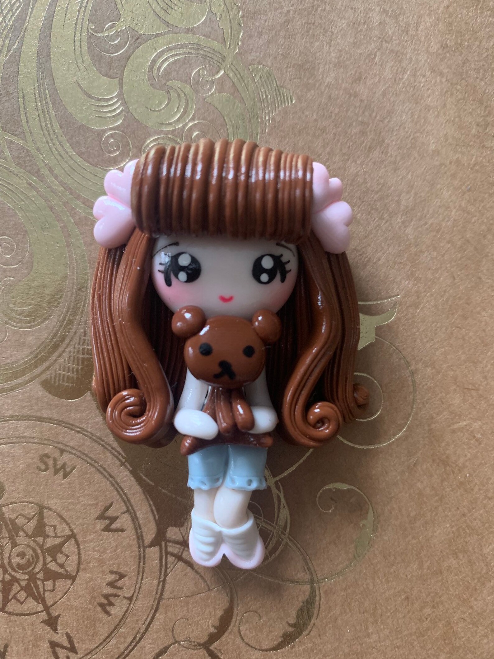 Polymer Clay Dolls, Flatback - Etsy