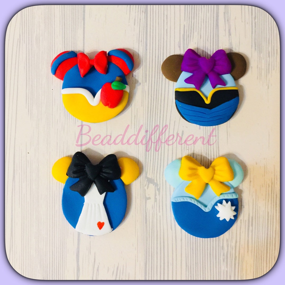 Polymer Clay Flatback. Character Themed - Etsy