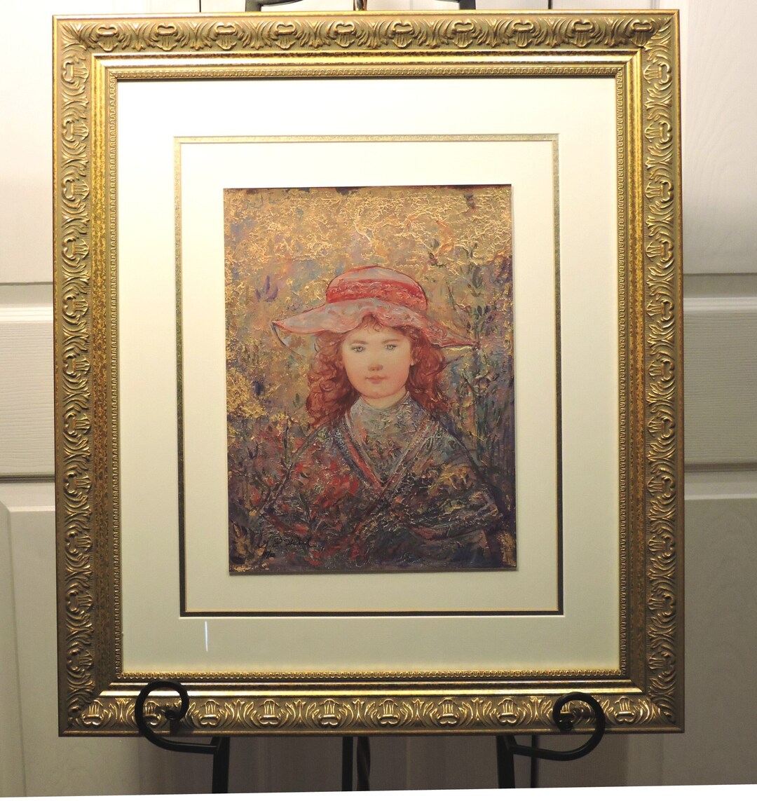 RARE Artist Edna Hibel Signed Limited Edition 15/82 Print ...