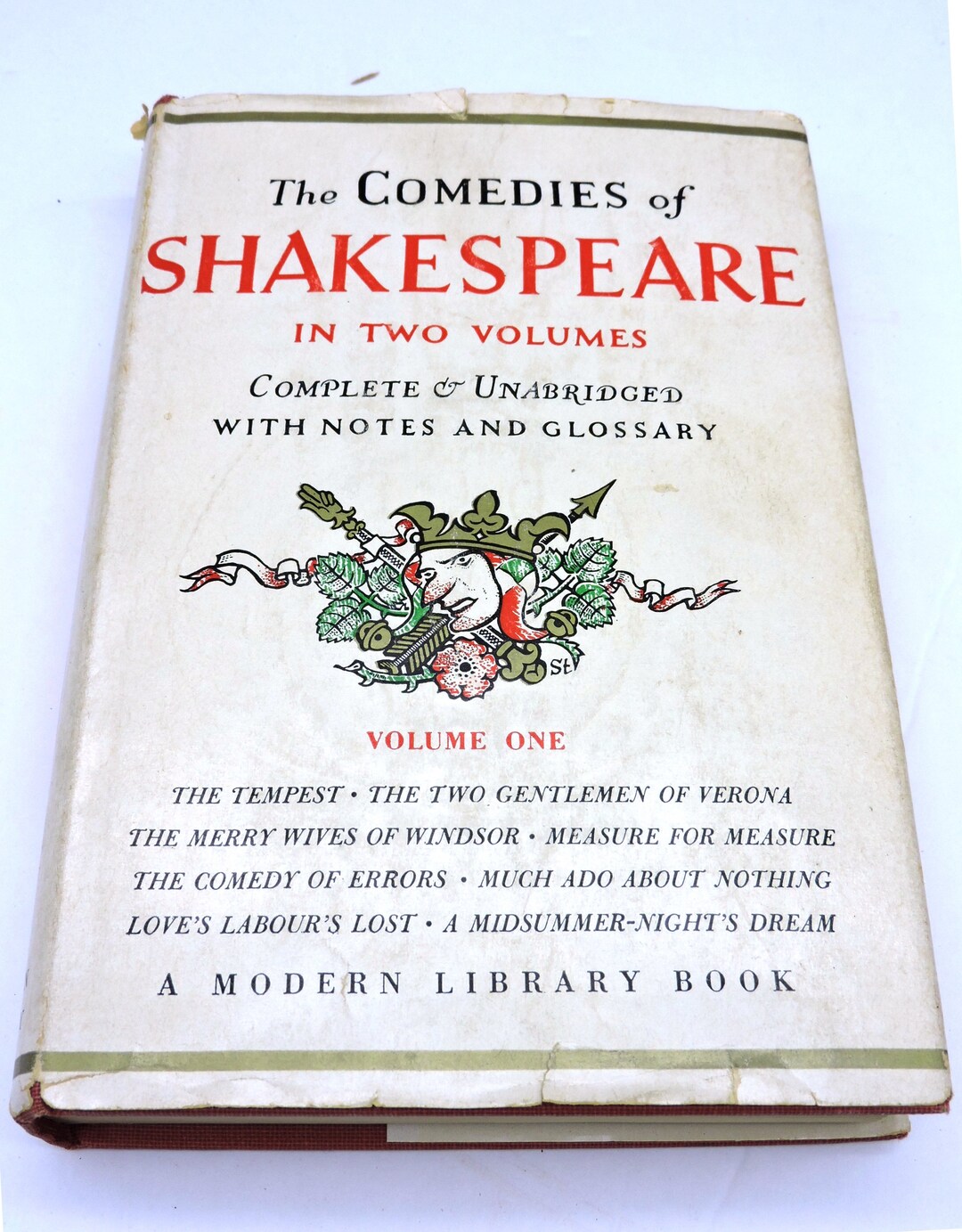 The Comedies of Shakespeare Volume One Published by Modern Library ...