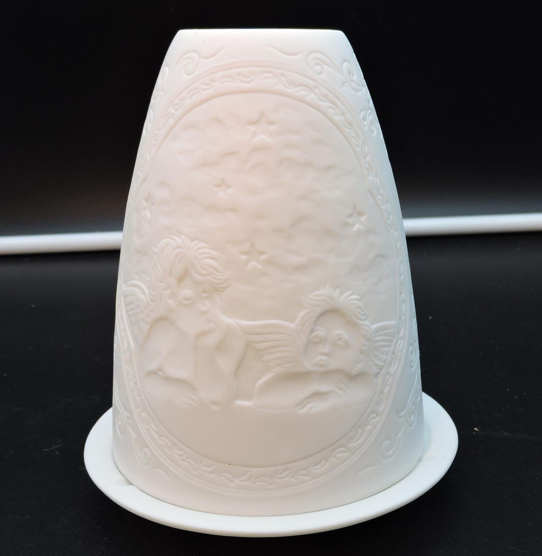 Sorelle Fine Porcelain Lithophane Glowing Tea Light/votive Holder With ...