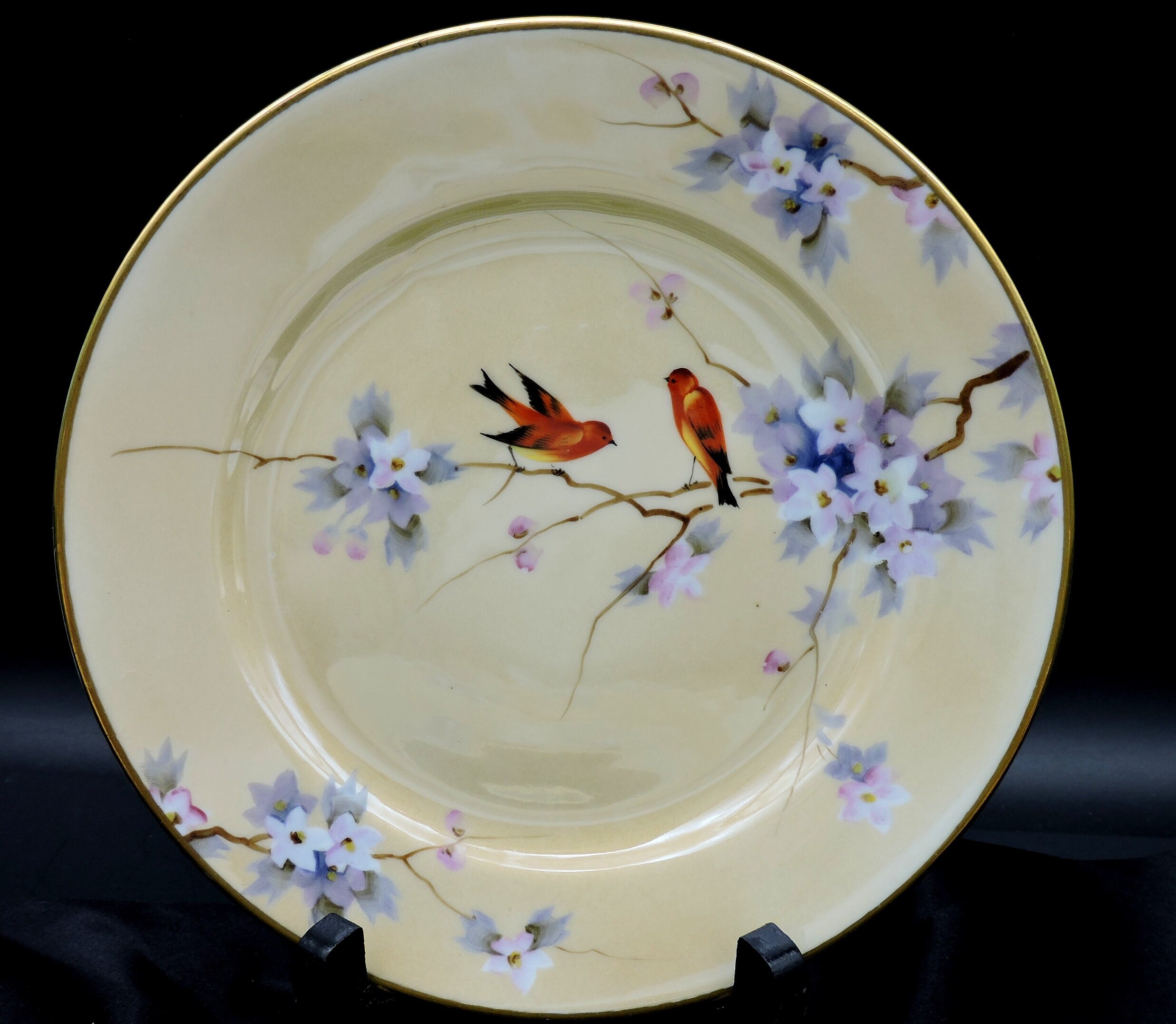 Gorgeous Noritake Morimura Green Stamp Japanese 13 Piece China Set ...