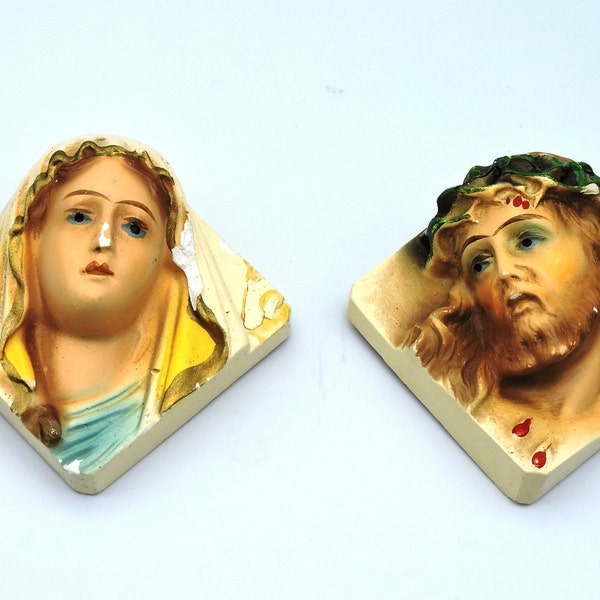 Chalkware Plaques - Etsy
