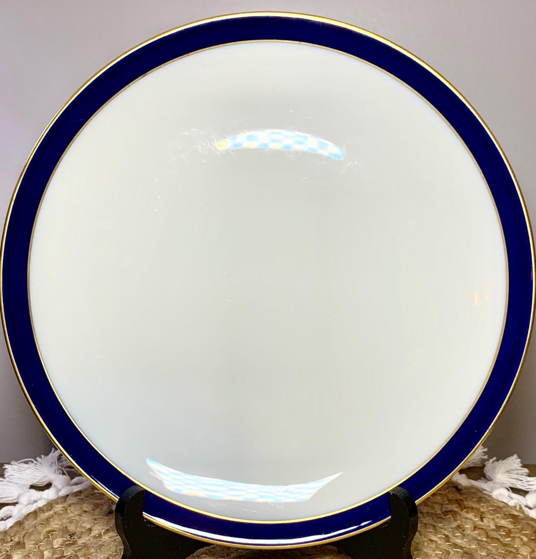 Jahre Bareuther Waldsassen Echt Cobalt Dinner Plates Set of 2 - Etsy