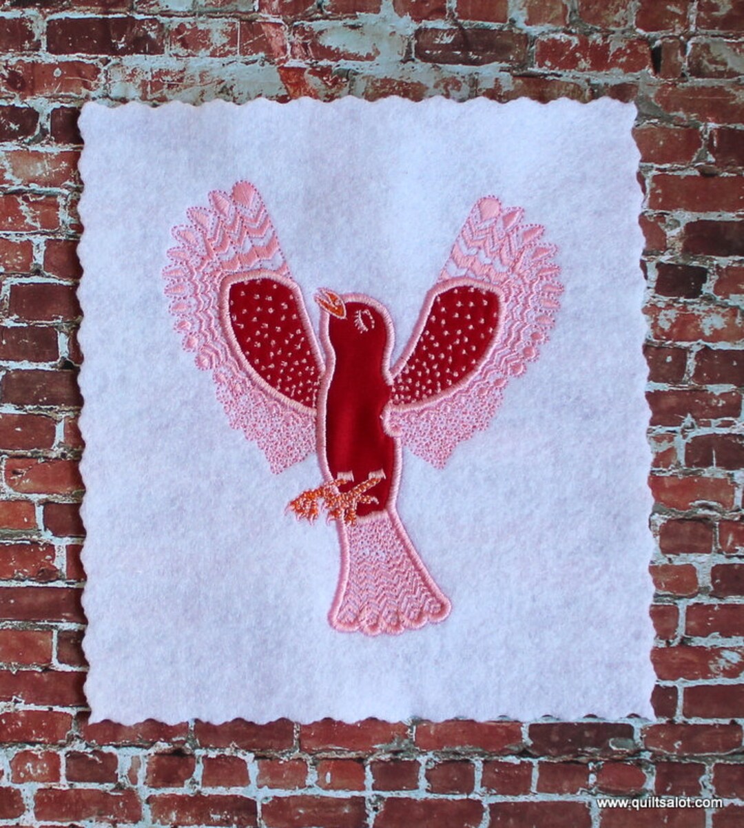 Jet James Bird Applique - Etsy