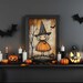 Cute Whimsical Witch Halloween Decor - Primitive Wall Art Mantle ...