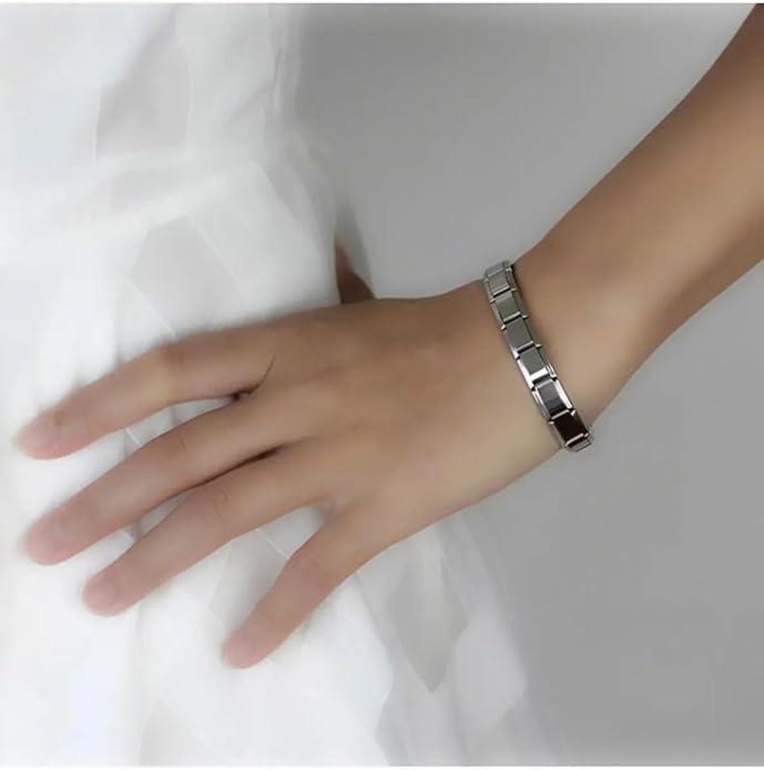 The Collection Unisex Nomination Model Charm Bracelet Stainless Steel ...