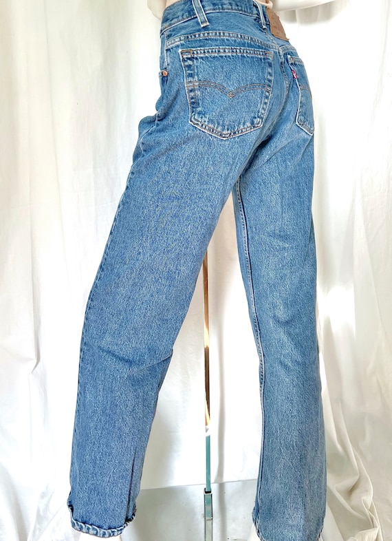 Vintage Levis 501 Jeans, 80s Baggy Jeans, Levis 501 B… - Gem