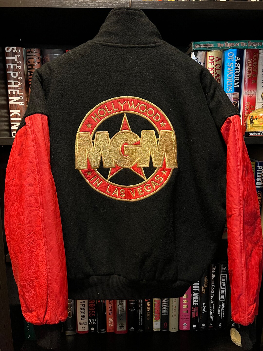 Vintage 1990s MGM Grand Hollywood in Las Vegas Promo Letterman Jacket ...