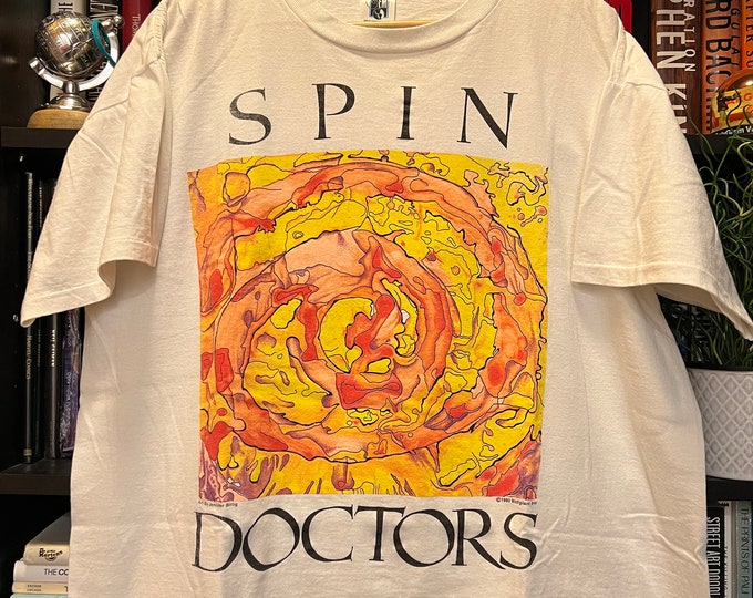 Vintage 1993 Spin Doctors Summer Tour Concert Promo T-shirt - Size XL ...