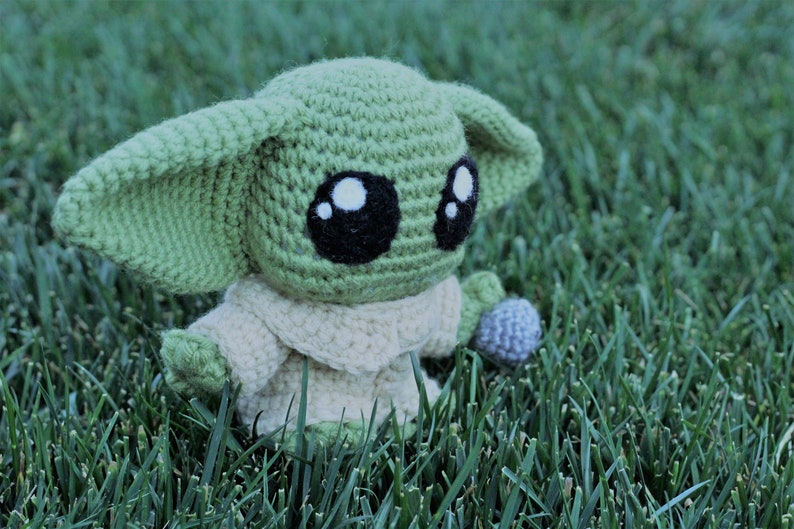Grogu Amigurumi Pattern, Crochet Grogu Pattern, Baby Yoda Amigurumi ...