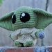Grogu Amigurumi Pattern, Crochet Grogu Pattern, Baby Yoda Amigurumi ...