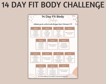 14 Day Tracker - Etsy