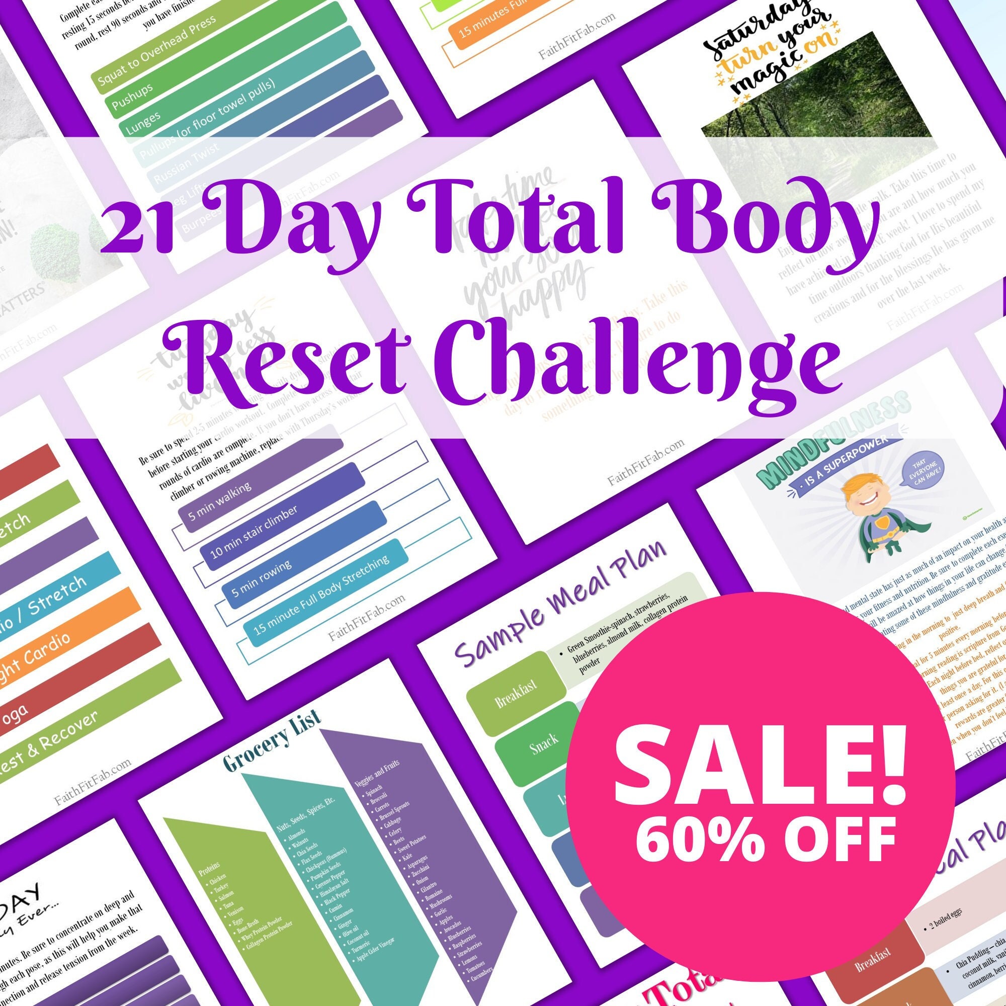 21 Day Health Challenge, 21 Day Challenge, Fitness Challenge, Fitness ...