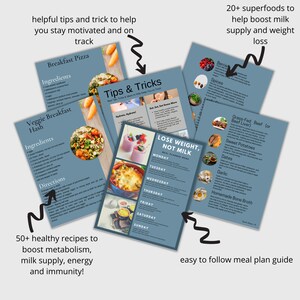 Meal Plan, Nutrition Guide, Meal Planner, Nutrition Journal, Weight ...